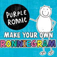 Purple Ronnie : Ronniegram